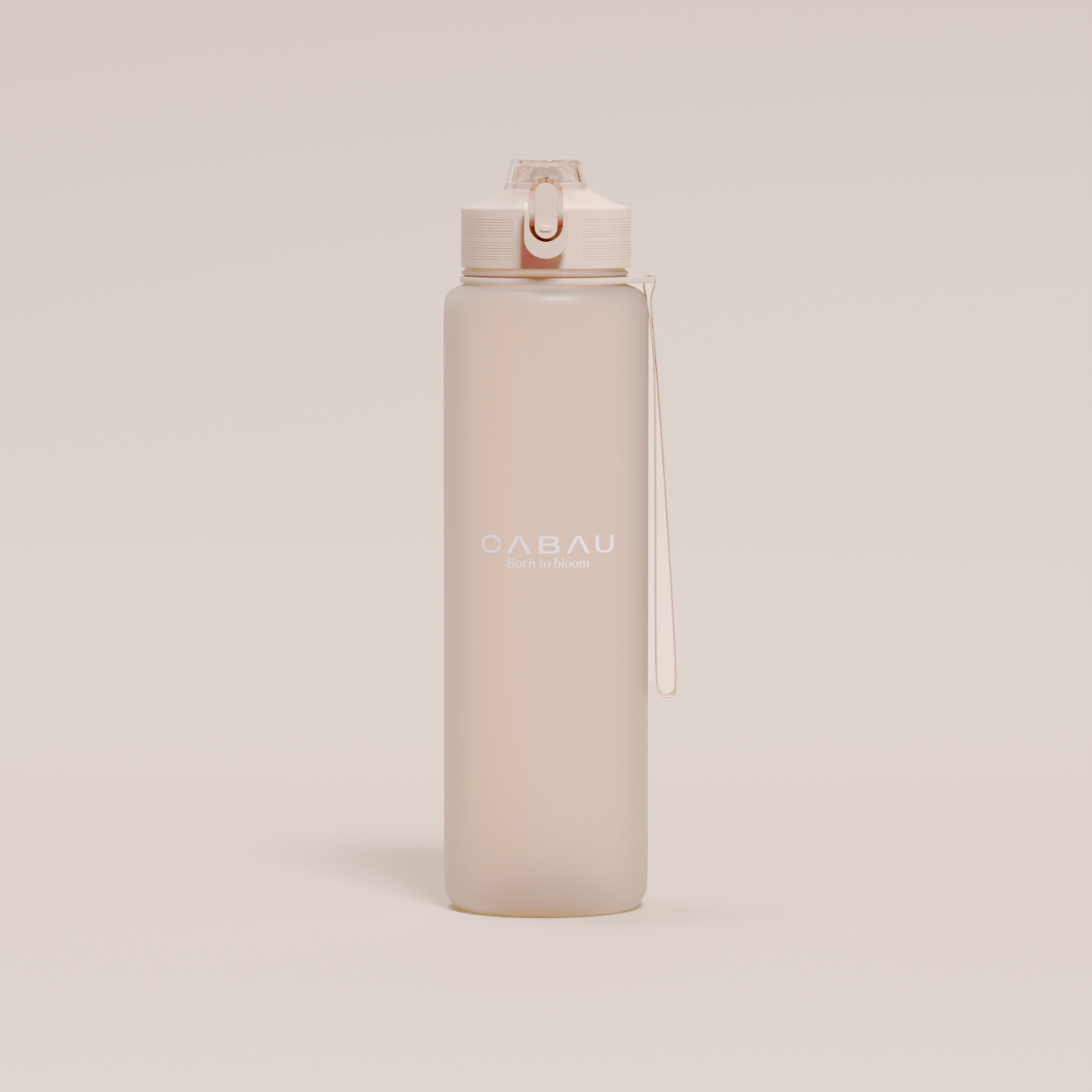 Cabau Bloom Waterfles / Drinkfles met rietje | 1 liter | BPA-& Lekvrij ...